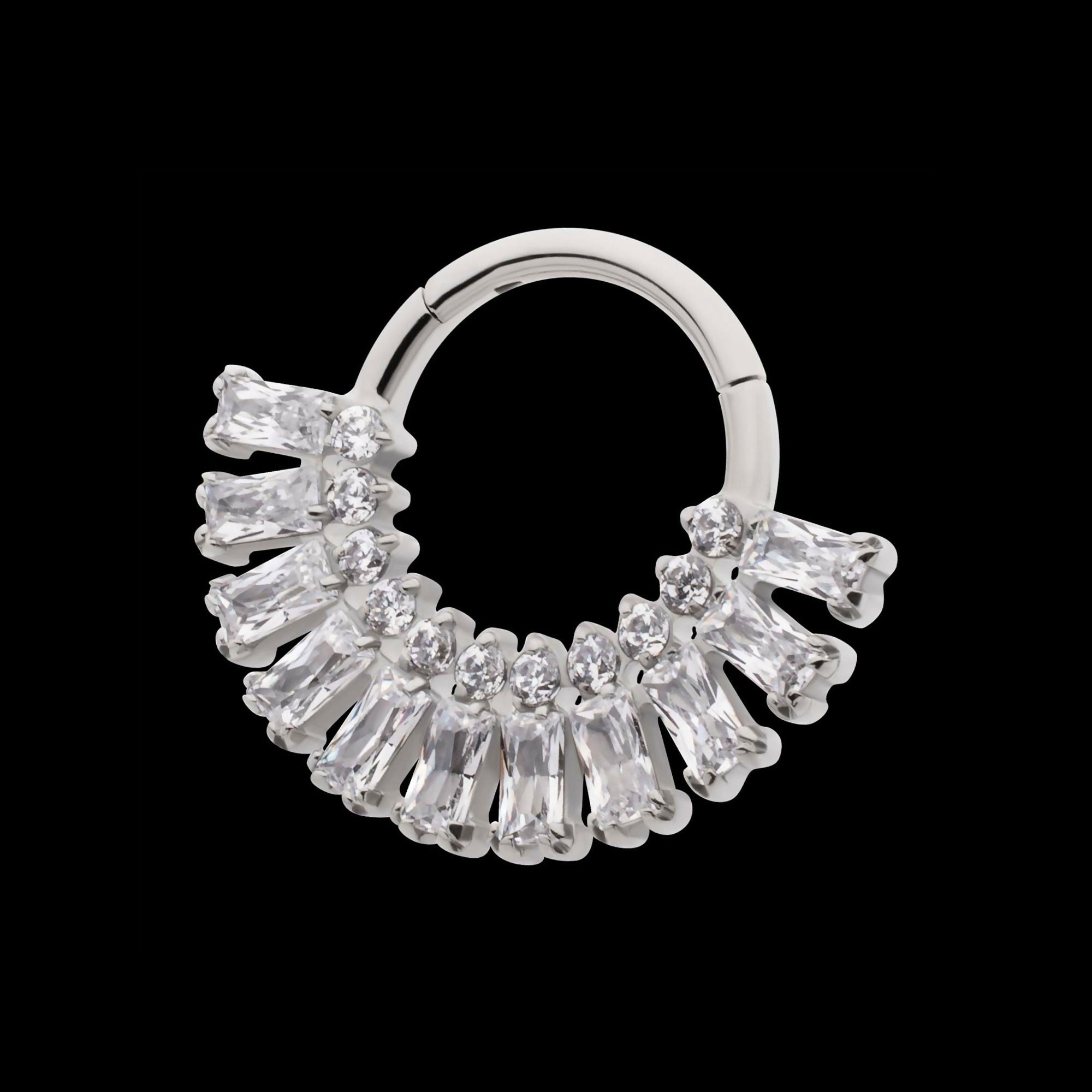 Stunning Titanium Cluster Clickers for Septum & Cartilage | Live By The ...